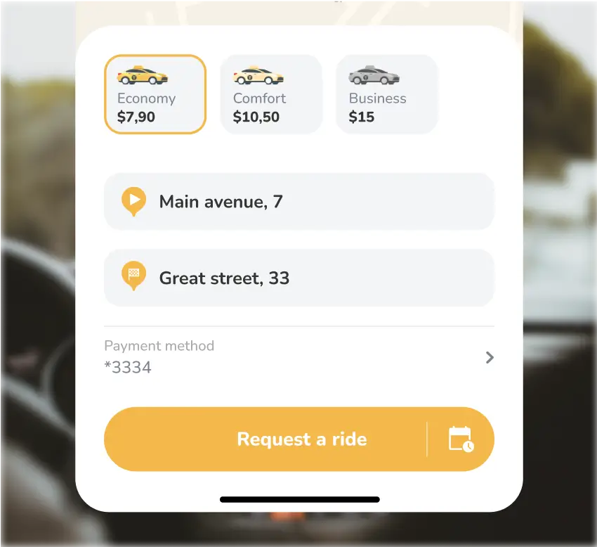 ATOM | Products | Ride-hailing software
